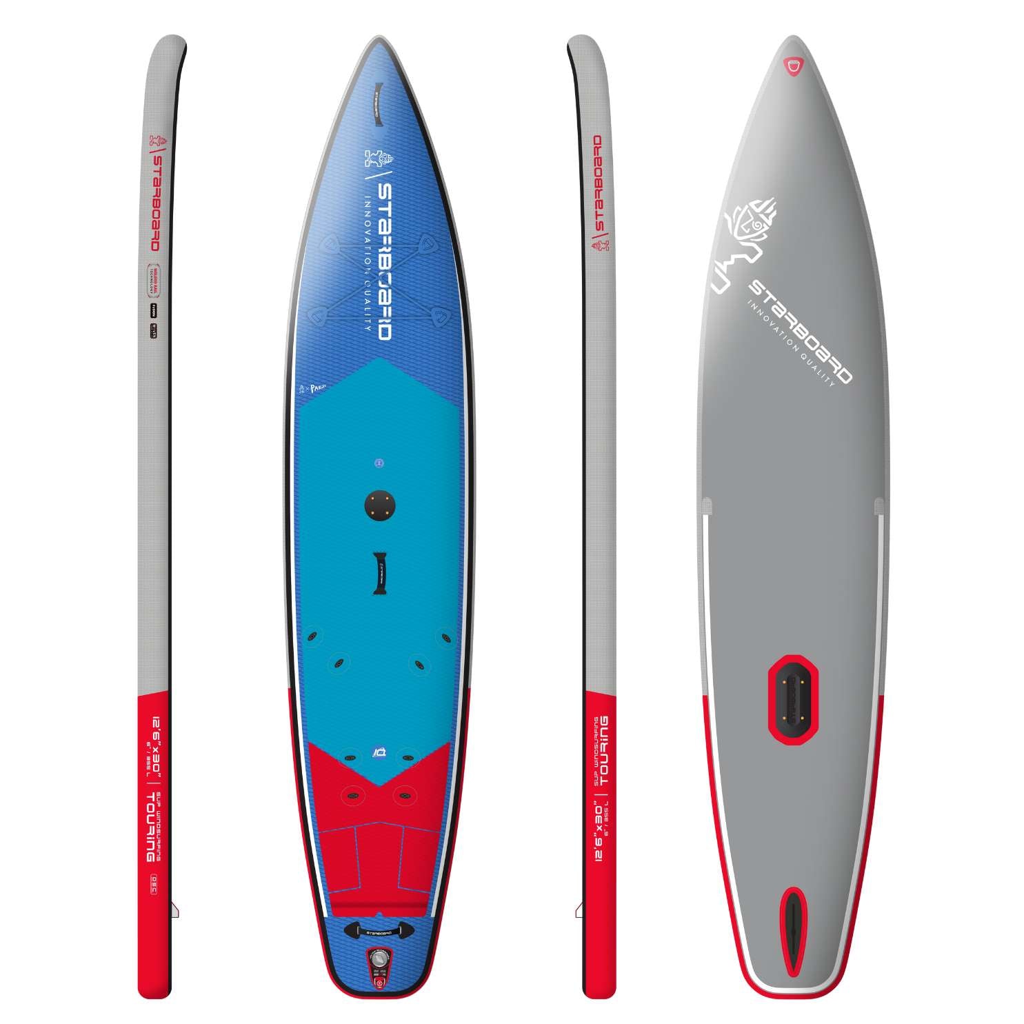 WindSup board Starboard 12'6"x30+"x6" iGo Deluxe Lite 2024